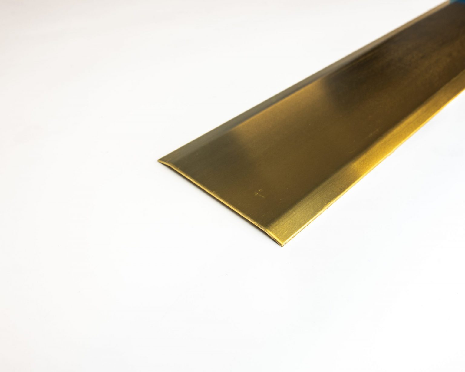 SAUMALISTA 80MM MESSINKI SILEÄ 3000MM - Duuri Oy