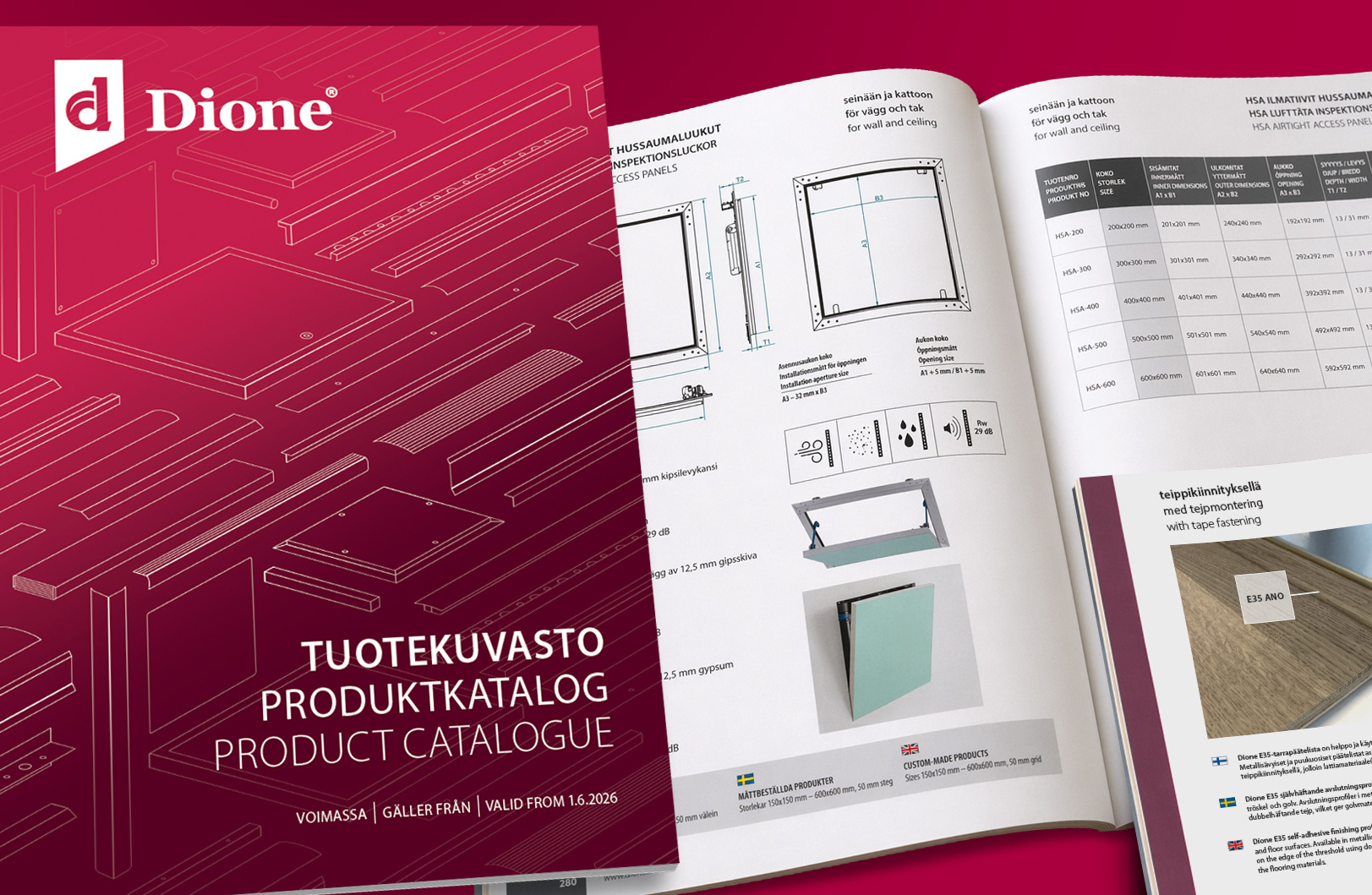 Explore the new Dione Product Catalogue 2026 - Duuri Oy